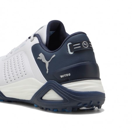 Chaussure Puma Shadowcat Nitro Blanc/Bleu : Achat Puma Shadowcat Nitro ...