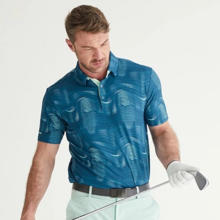 Polo Ping Optic-Groove Turquoise : Achat Ping Optic-Groove au meilleur prix