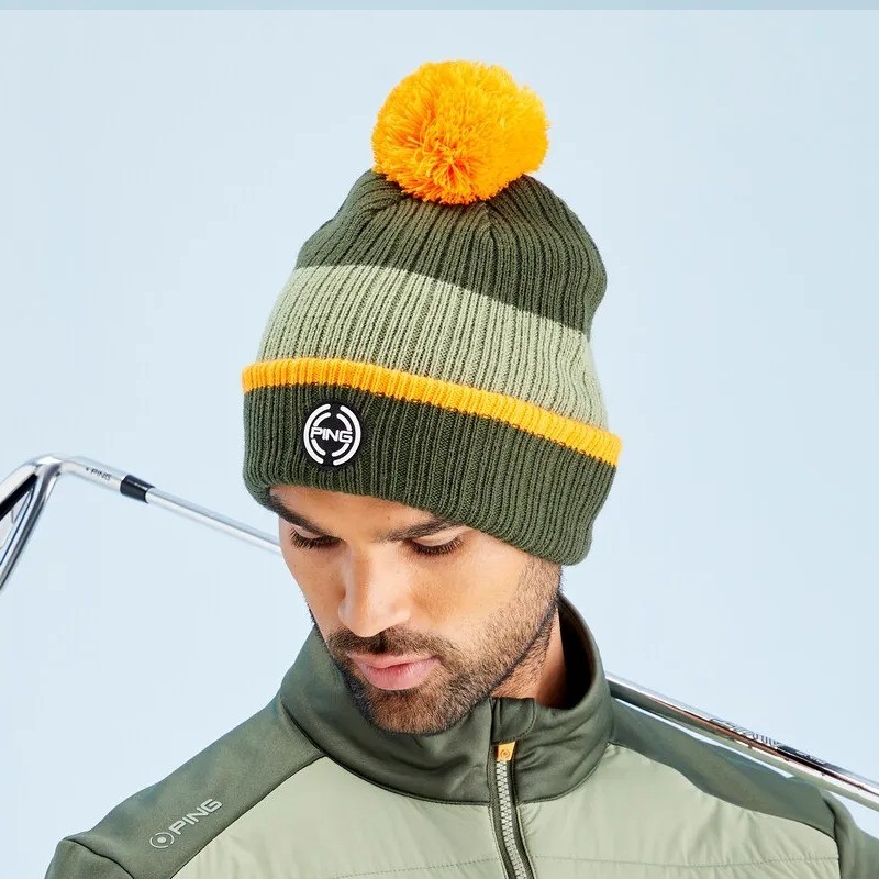 Bonnet Ping Bassett Vert/Orange : Achat Ping Bassett au meilleur prix