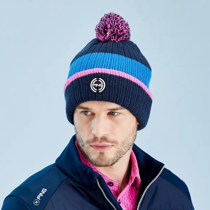 Bonnet Ping Bassett Bleu/Rose : Achat Ping Bassett au meilleur prix